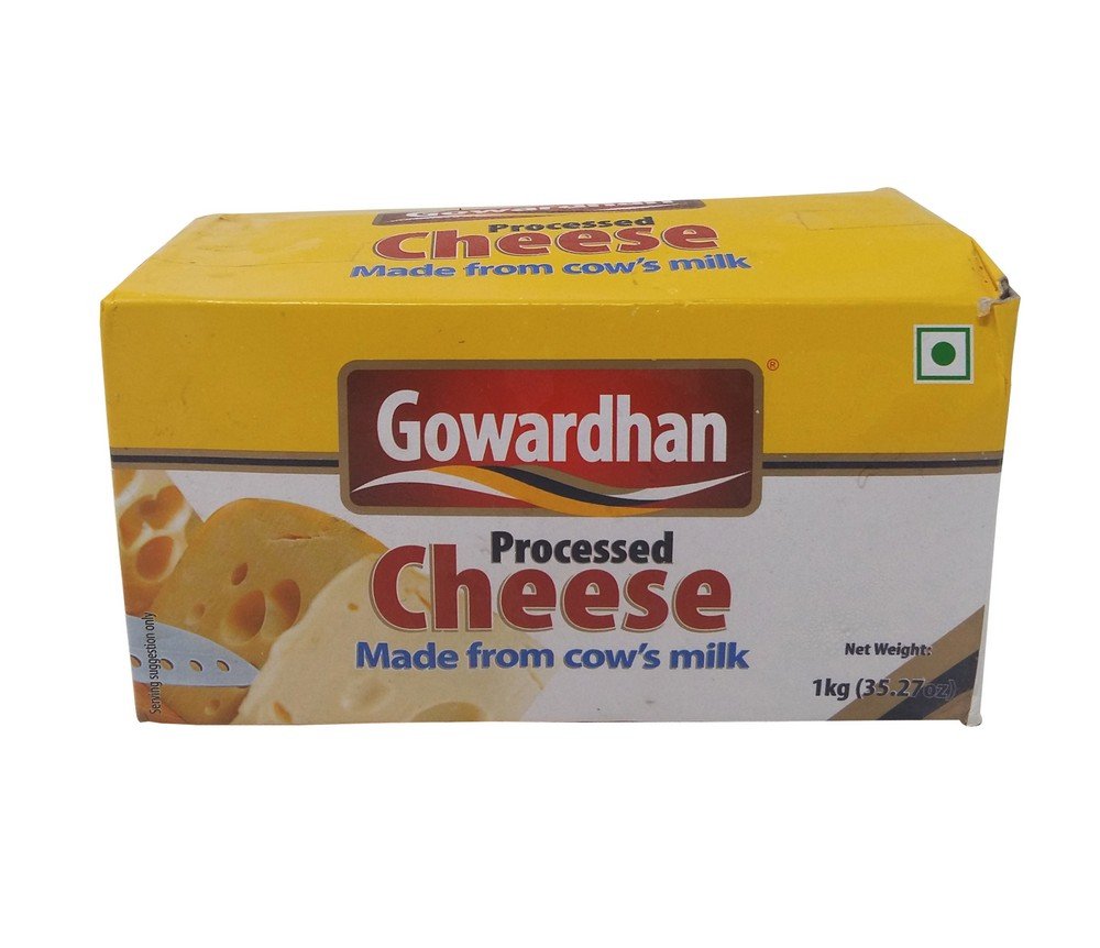Gowardhan Cheese - Processed, 1kg Carton : Amazon.in: Grocery & Gourmet ...
