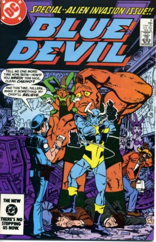 Amazon.com: Blue Devil #6 Double Size Alien Invasion Issue: Gary Cohn ...