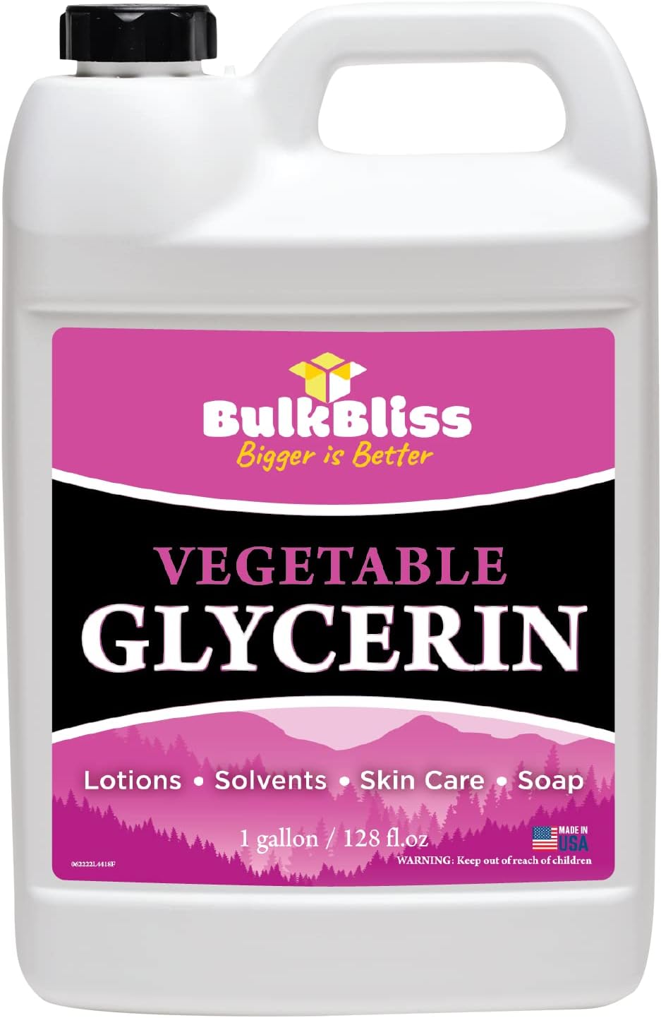 Amazon.com : SimpleNature 100% Pure Vegetable Glycerin - 4 Gallons ...