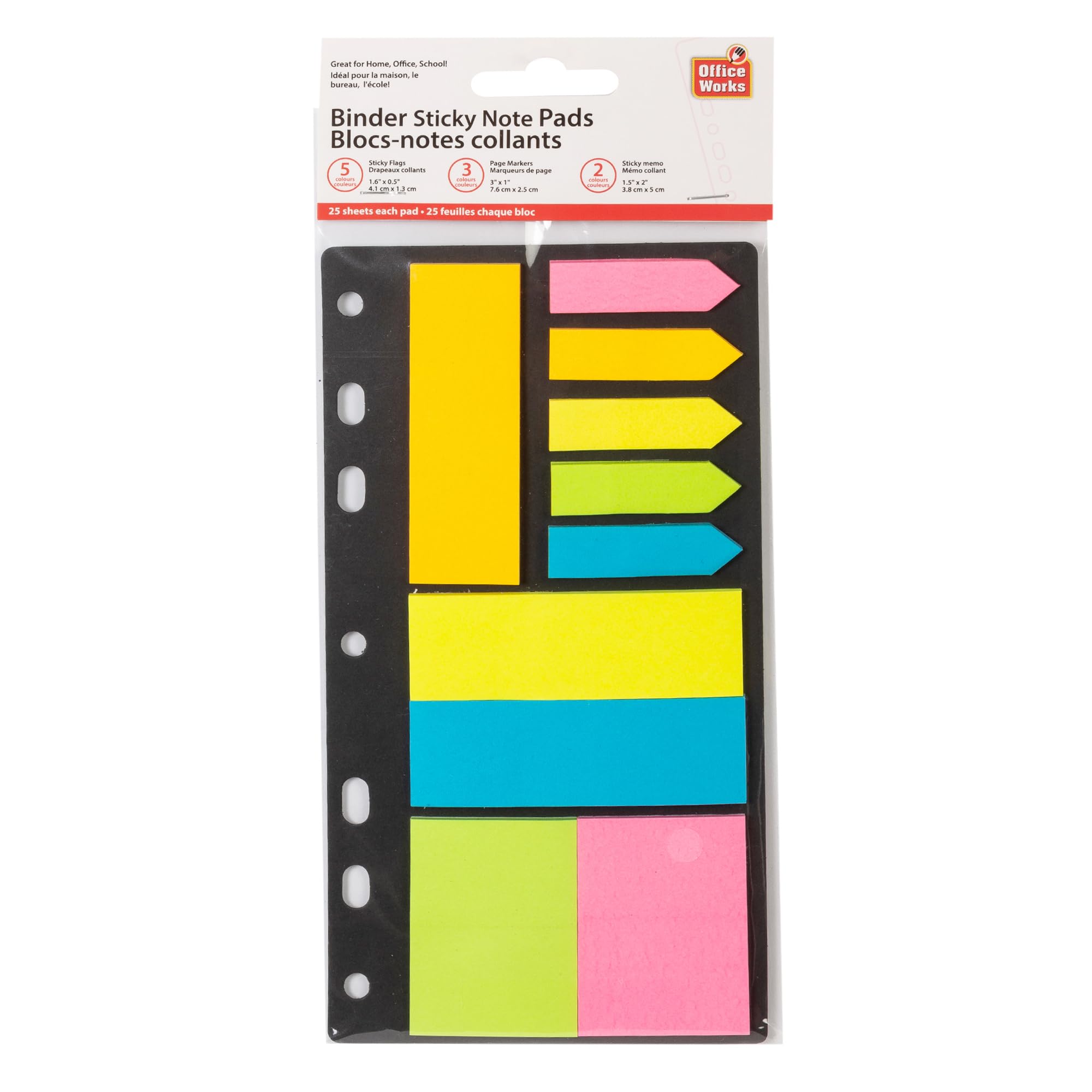 Snapklik.com : Desk Tech Sticky Notes And Tabs, 10 Pads, 25 Sheets/Pad ...