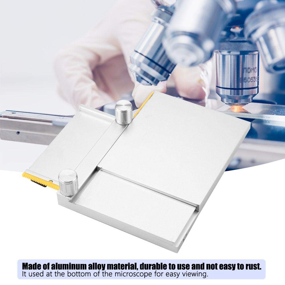 Snapklik.com : X-Y Gliding Table, Microscope X-Y Guide Moving Stage 1PC ...