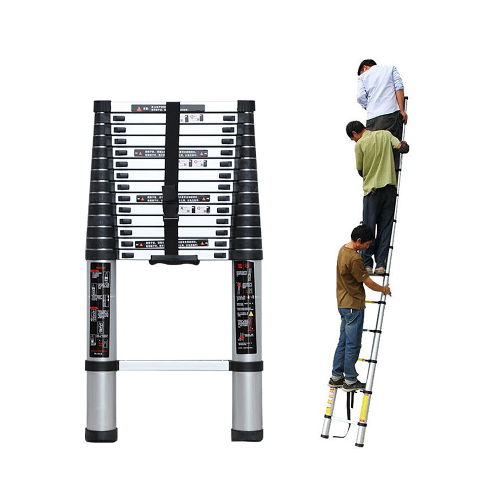 Heavy Duty Telescopic Ladder Collapsible 2 3 4 5 6 | Desertcart South ...