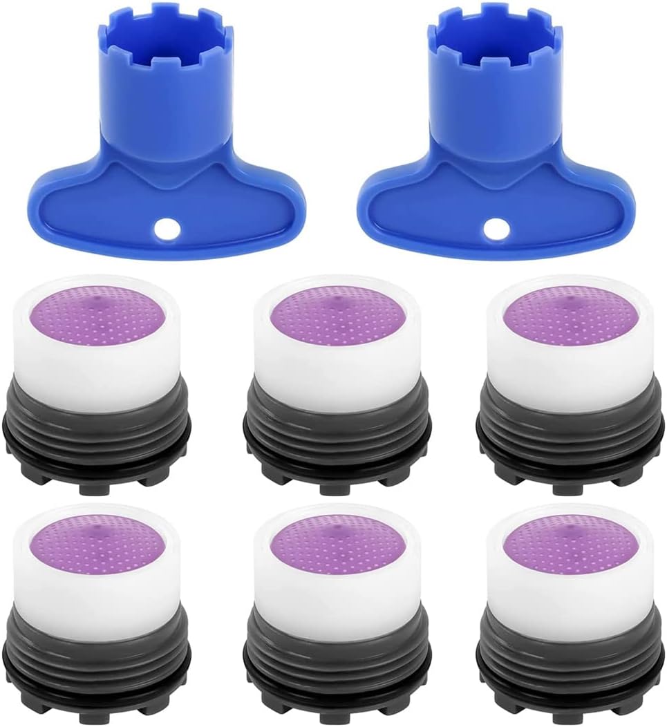 Tacino Set Di 8 Filtro Acqua Per Rubinetto - Con 2 Chiavi Aeratore ...