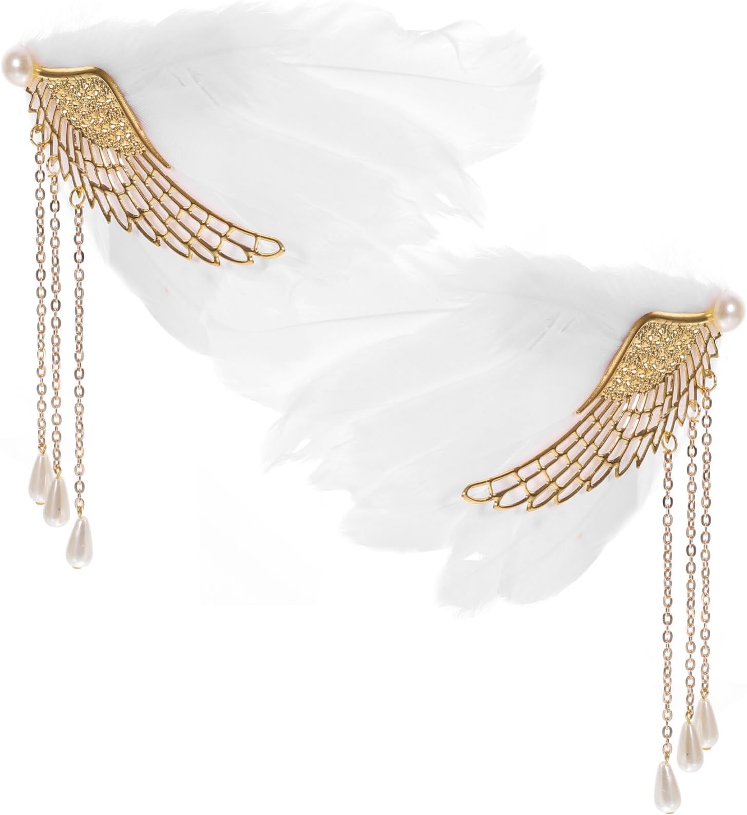 Amazon.com : Lolita Angel Wing Hair Clips Barrette Angel Wing Hairpin ...