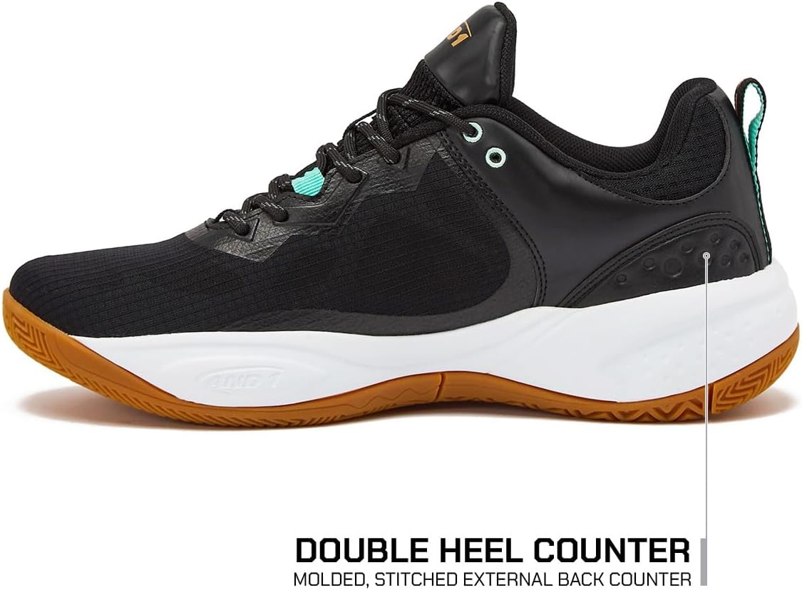 AND1 Revel Low Men’s Basketball Shoes, Indoor or Outdoor Basketball ...