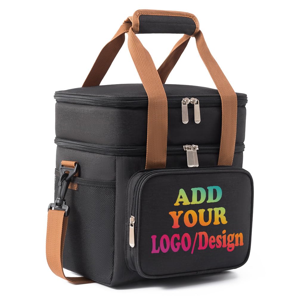 Amazon.com: SMALL COLOR Personalized Lunch Cooler Box Bag Custom ...