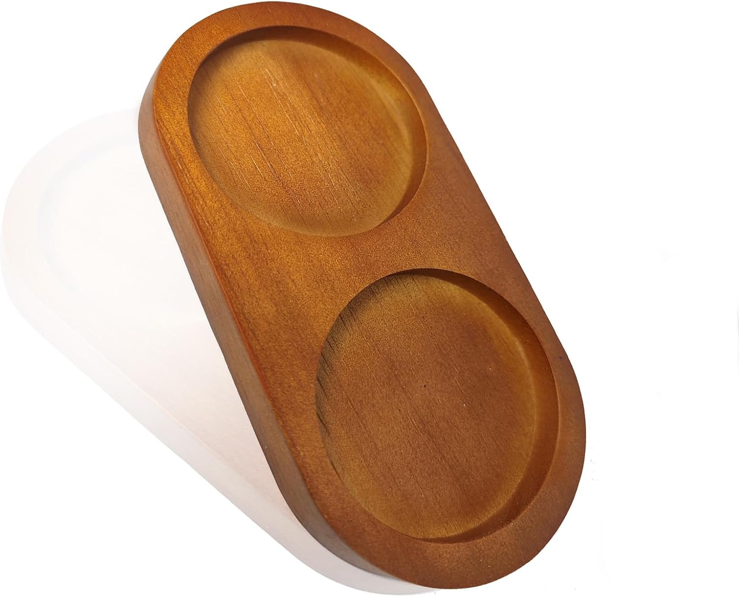 Amazon.com: Hion Salt and Pepper Mill Tray, Rubberwood, Salt & Pepper ...