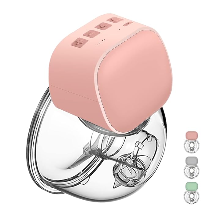 Buy QIUXQIU Wearable Breast Pumps Electric Hands-Free Breast Milk ...