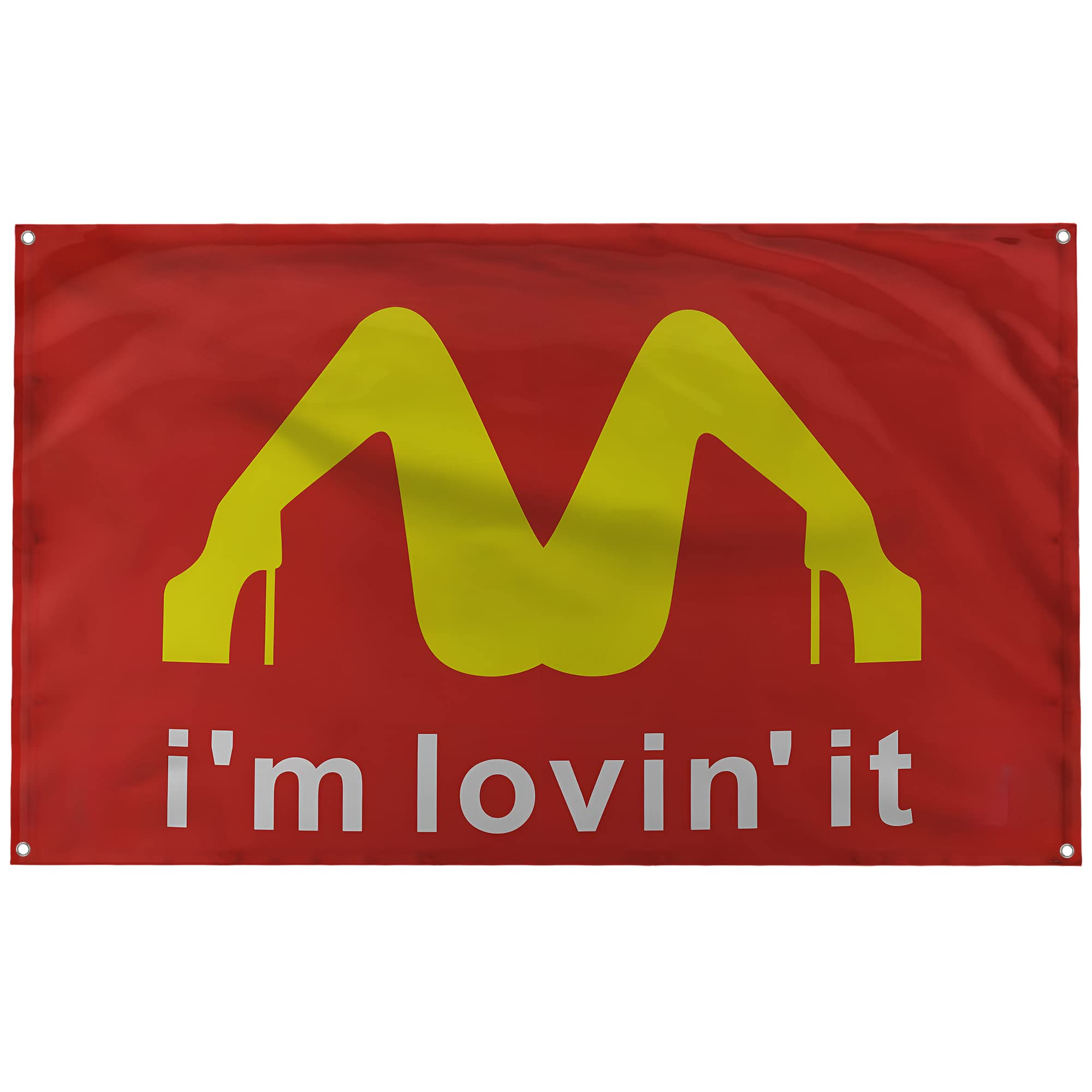 Amazon.com : Banger - "I'm Lovin' It" Women's Legs Meme Funny ...