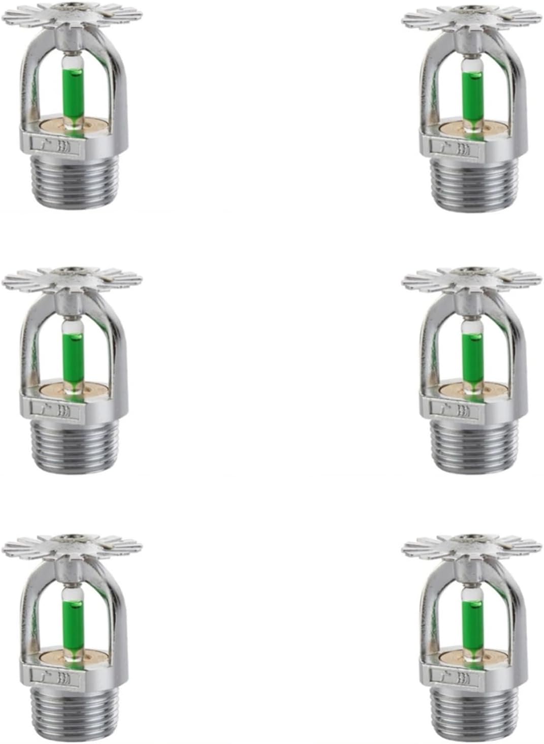 Amazon.com : Pack 1/2" Thread Pendent Fire Sprinkler Heads - Quick ...