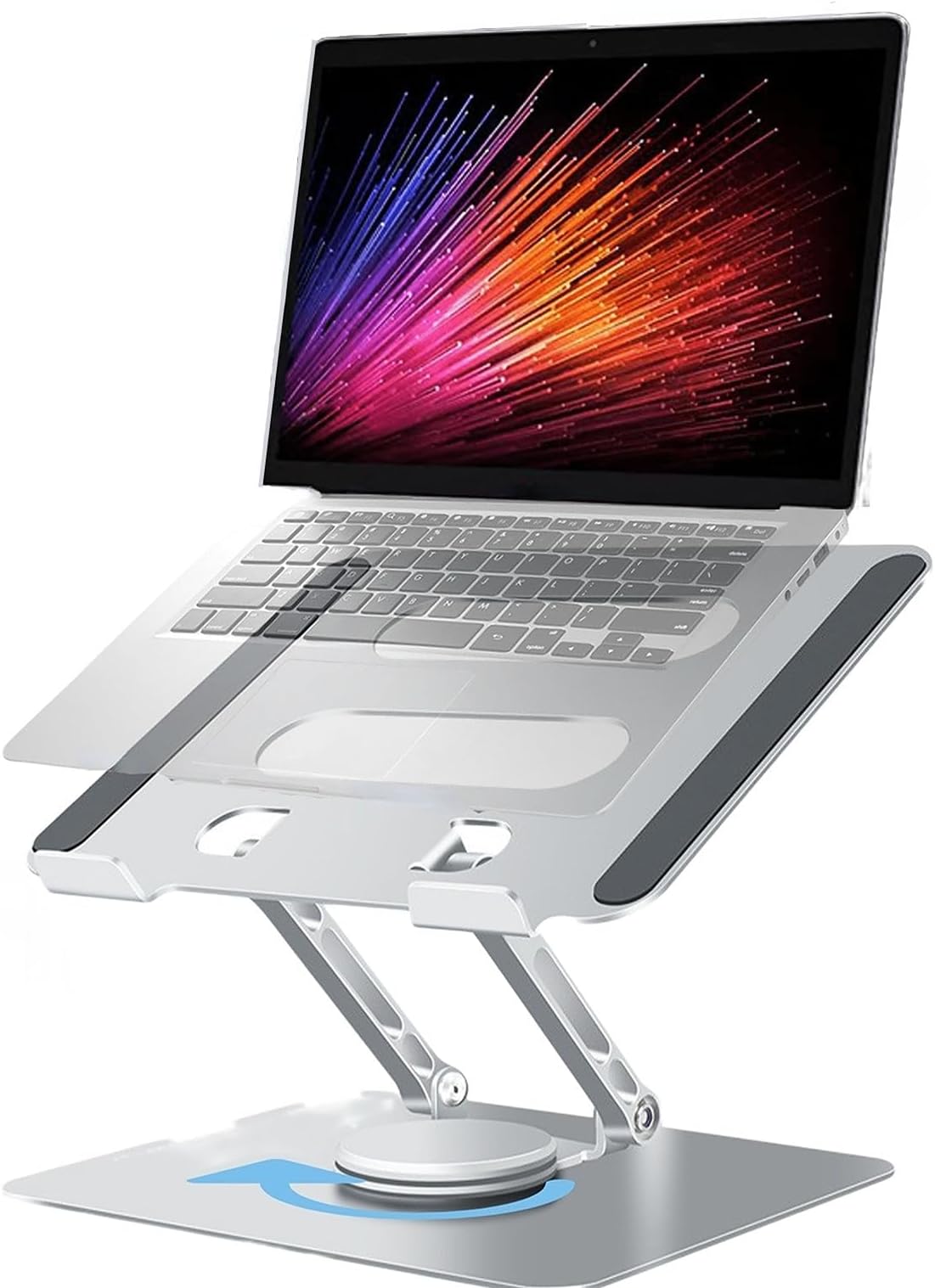 Amazon.com: Kipviare Adjustable Laptop Stand for Desk: Computer Stand ...