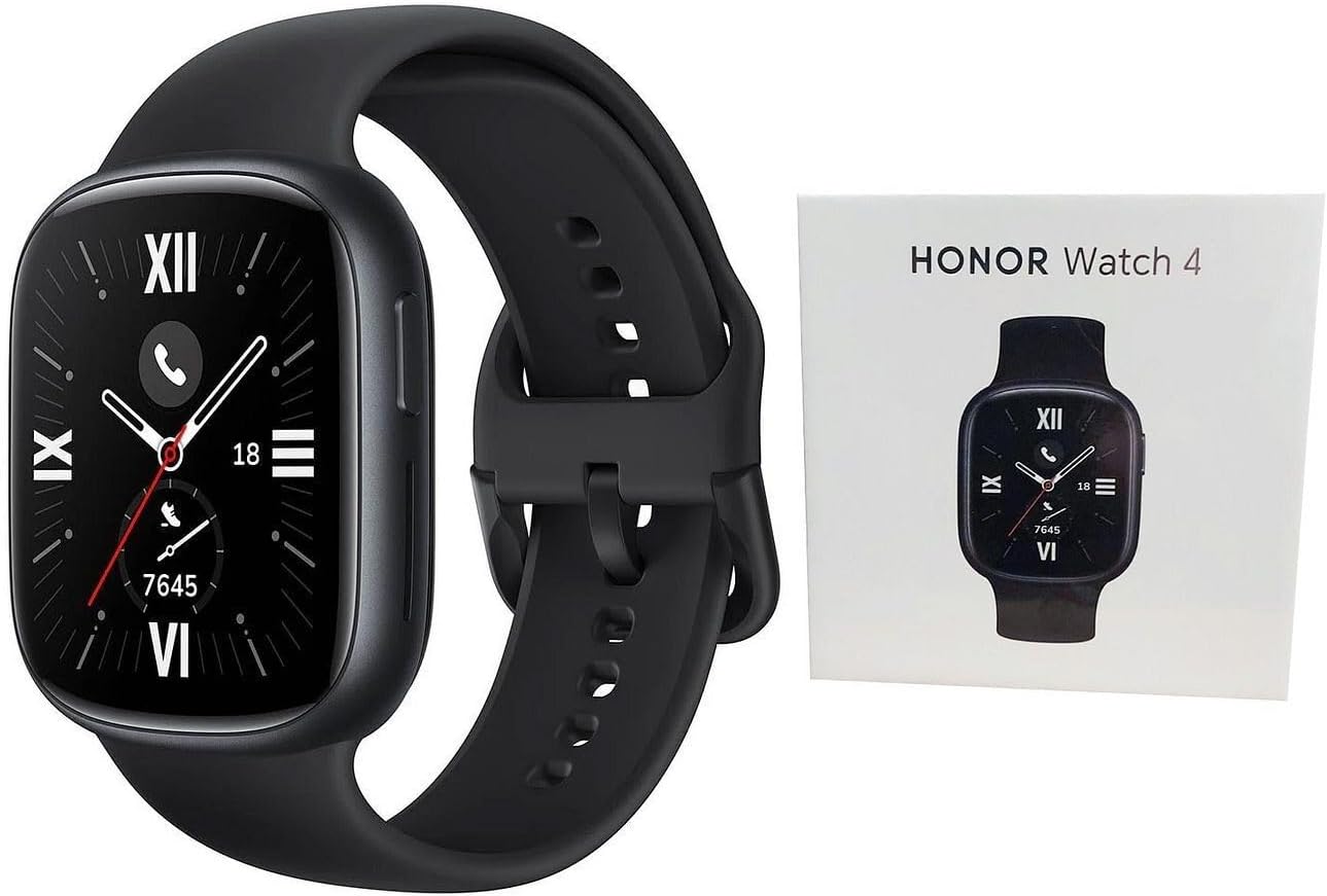 Honor 4 Bluetooth Smartwatch, Black : Amazon.co.za: Electronics