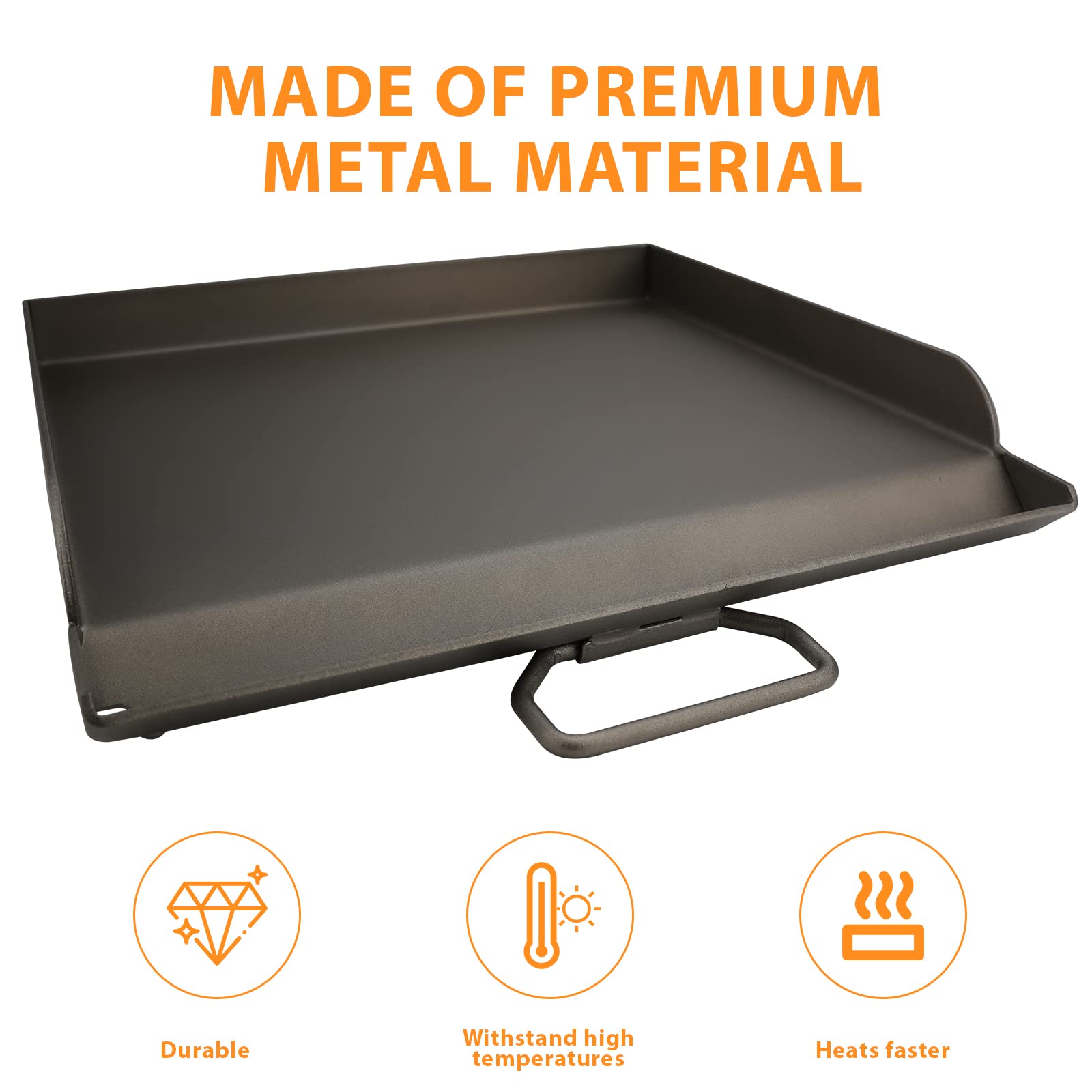 Snapklik.com : Fry Griddle For Camp Chef Stove, 14" X16" Flat Top Gas ...
