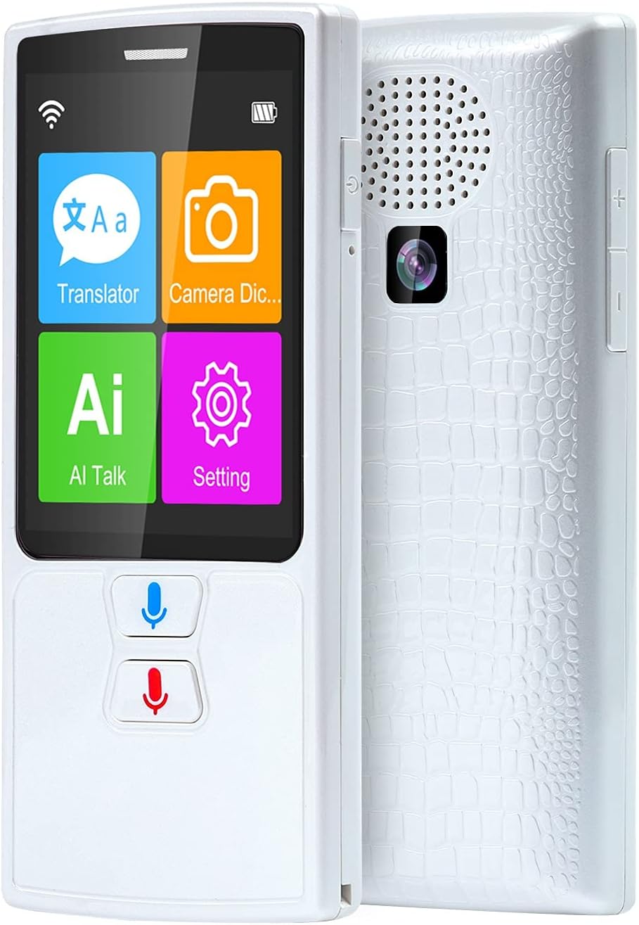 Amazon.com: Language Translator Device 72 Languages, Two Way Language ...