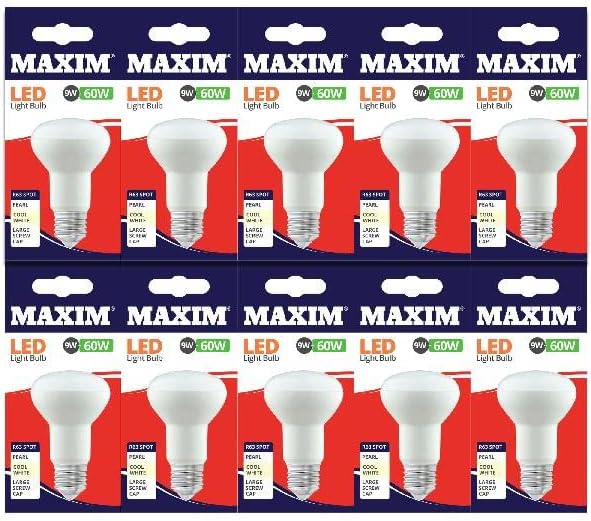Maxim LED R63 Edison Screw (Cool White) - 8watt (60watt) - 806 Lumen ...