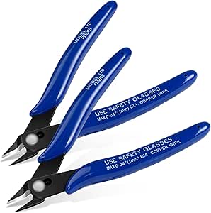 Ainiv Heavy Duty Cutting Pliers - Spring-loaded Side Cutters, Diagonal ...