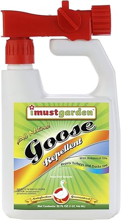Amazon.com: I Must Garden Goose Repellent Concentrate - 32oz Hose End Sprayer (Geese, Turkey ...