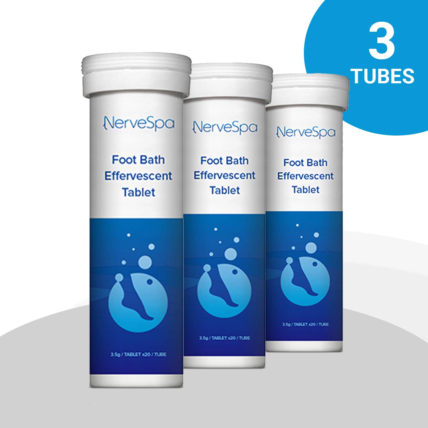 Buy Diabetic Foot Soak Effervescent Tablets Foot Care by Nerve Spa ...