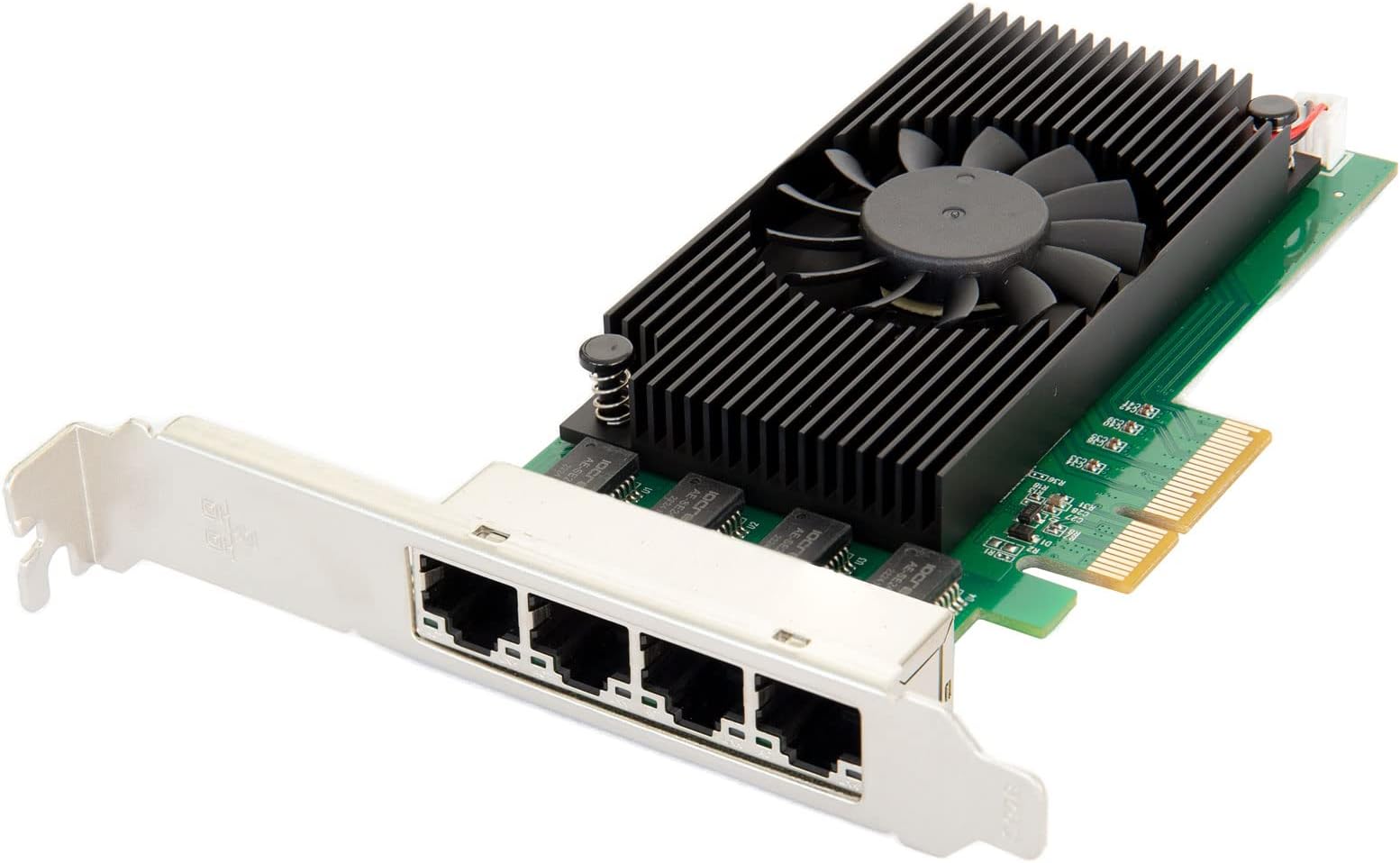 Quad 2.5 Gigabit Ethernet PCI-E Network Expansion Card RJ45 LAN Adapter ...