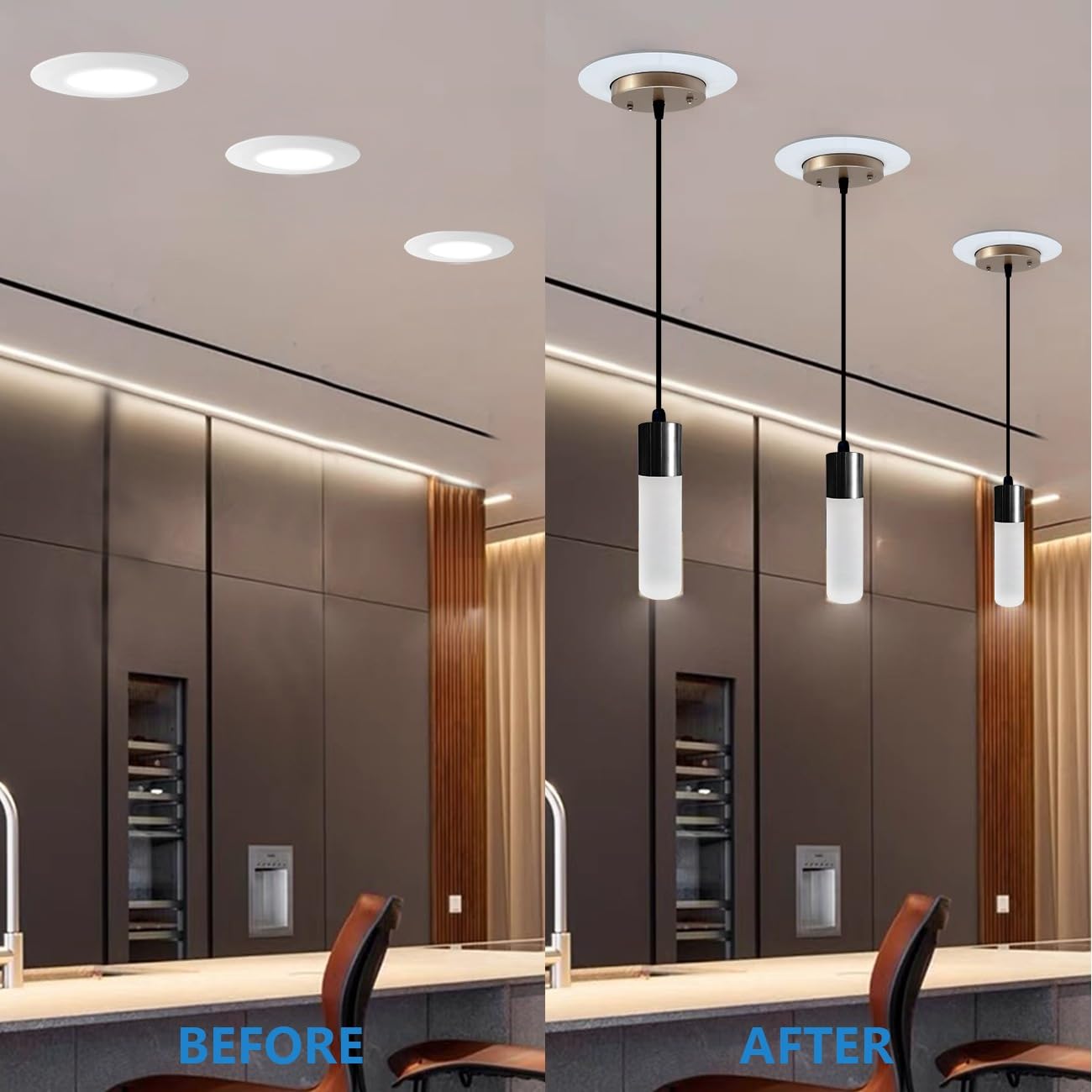 Recessed Light Conversion Westinghouse Recessed Light Converter 2