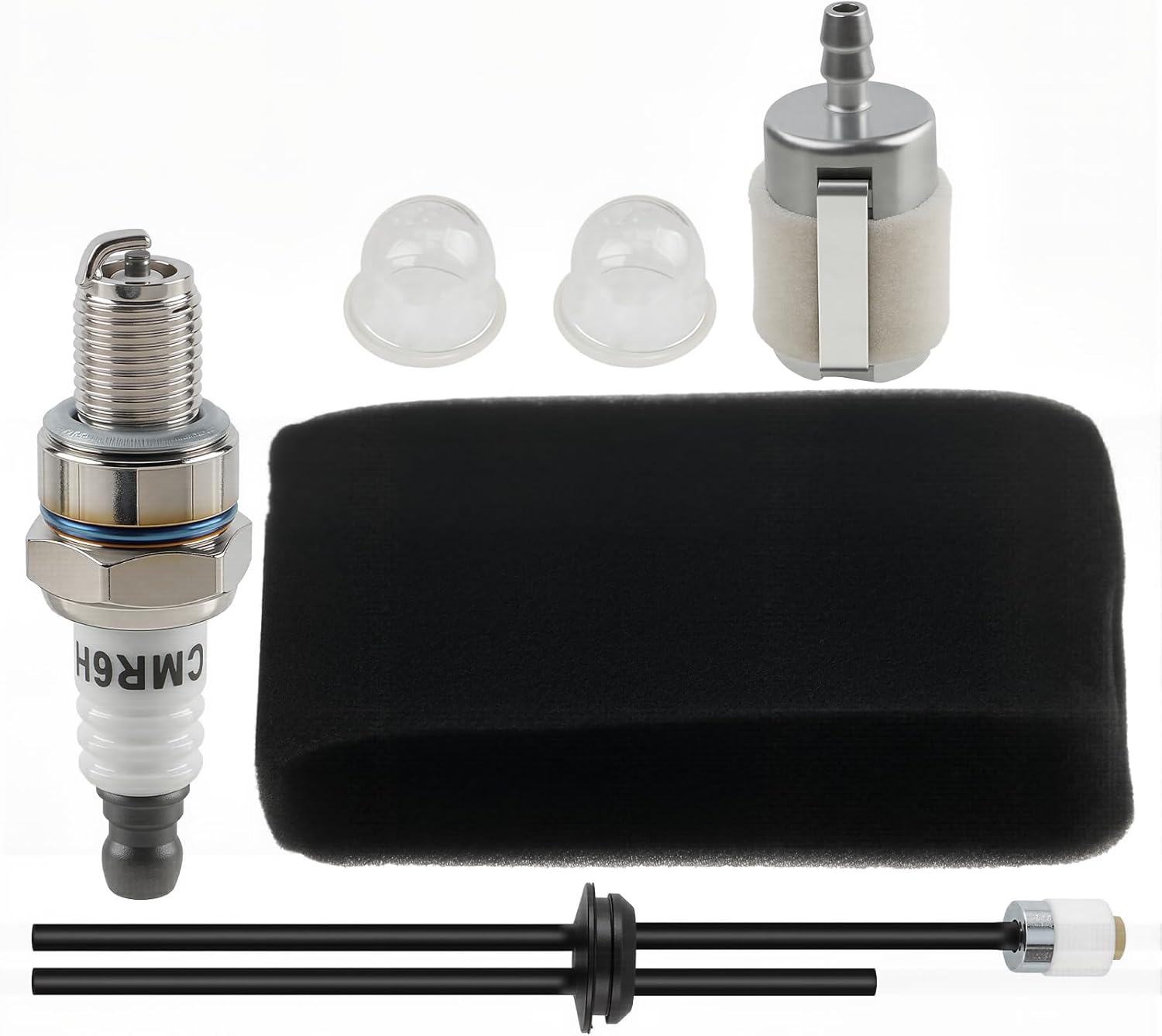 Amazon.com : GoaMotors Air Filter with Spark Plug Fuel Line Kit Fuel ...