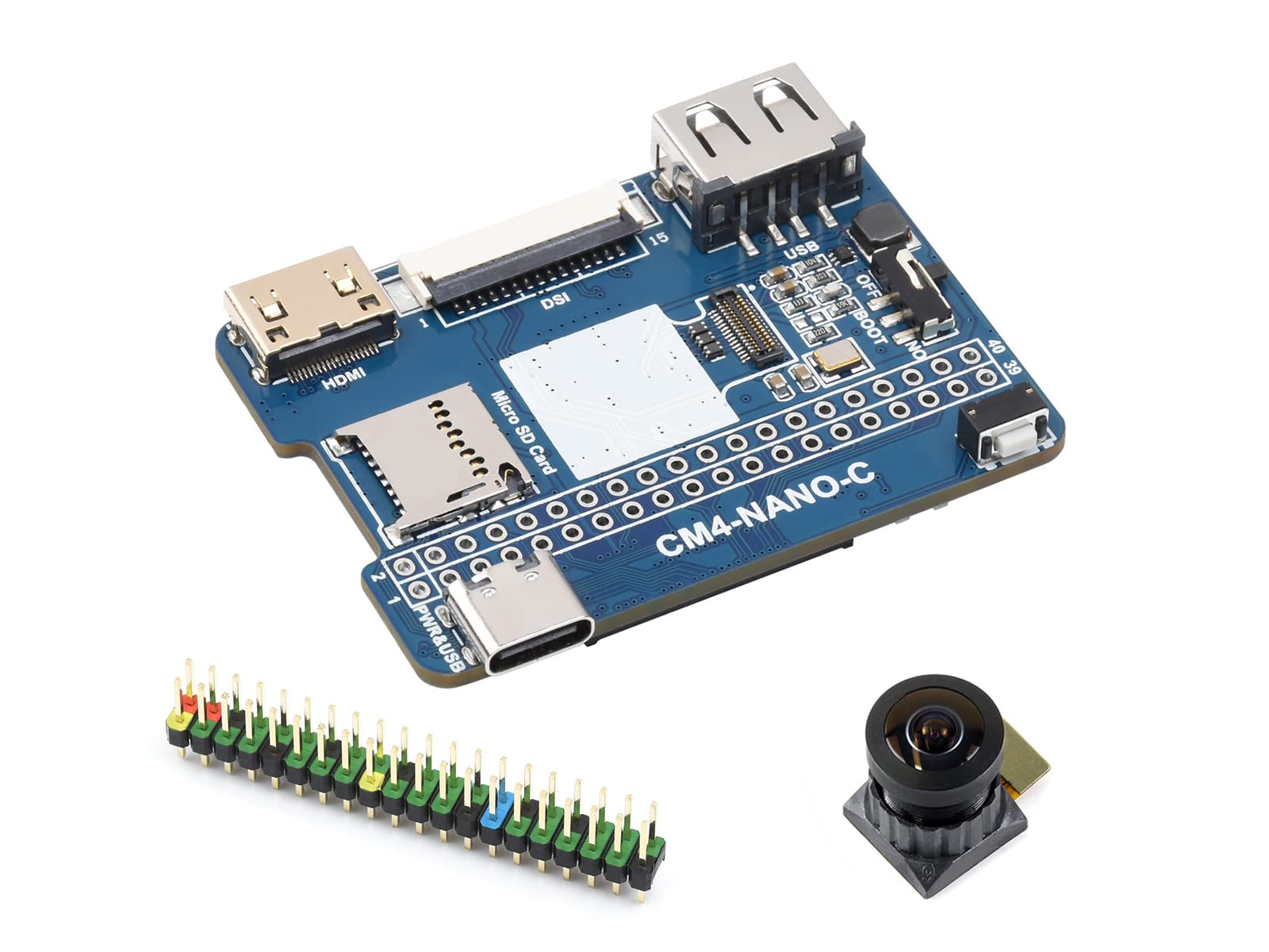 Buy Nano Base Board C For Raspberry Pi Compute Module 4 Liteemmc Onboard 8mp Camera Module