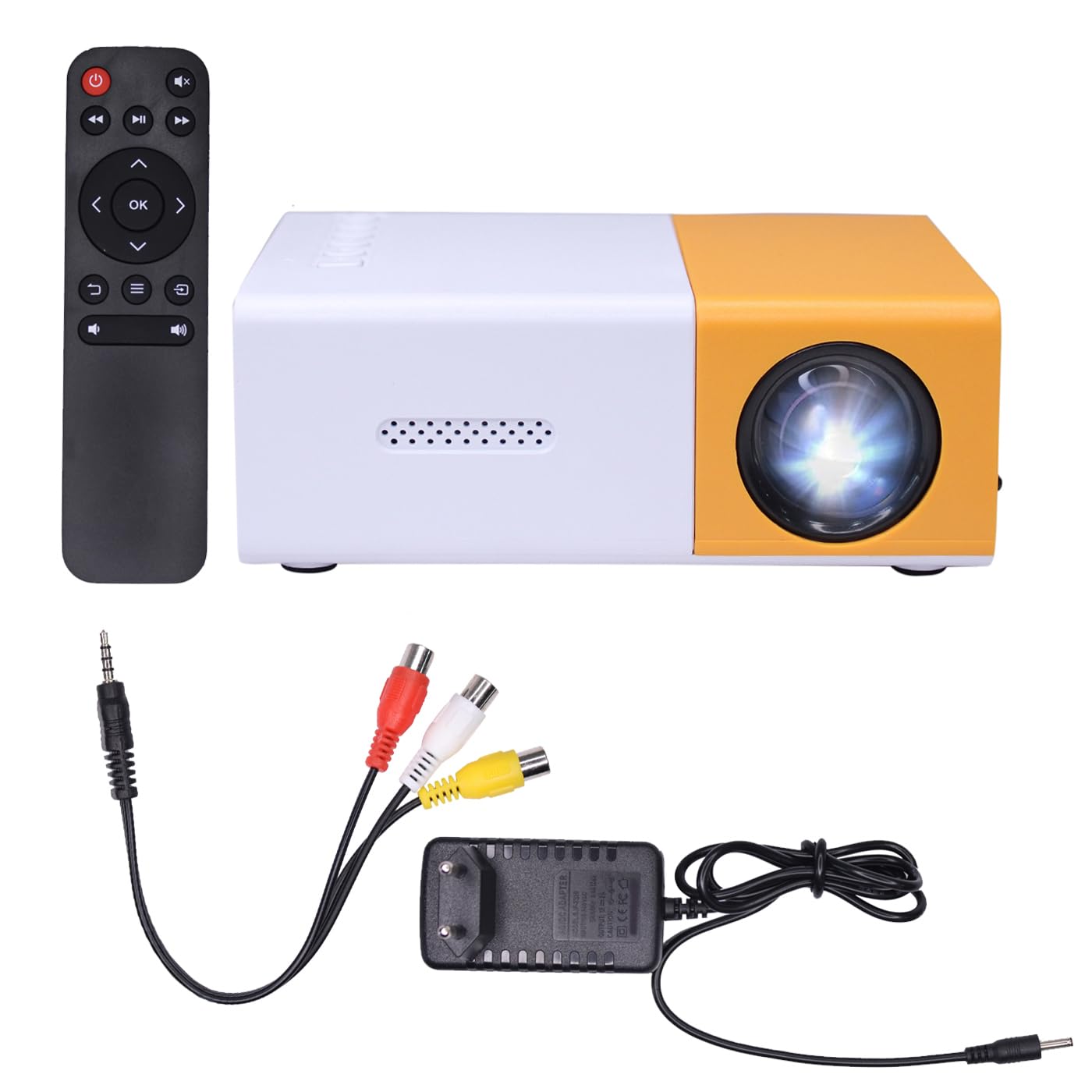 Kabello Portable Mini Projector Home Cinema | LED Projector Home Cinema ...