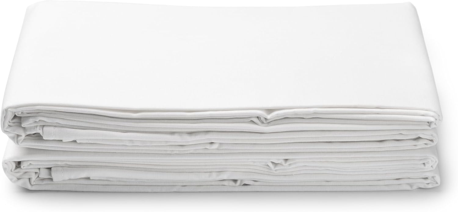 Cotton Rich Flat Sheet (Pack of 5) - NHS Approved, Soft Touch ...