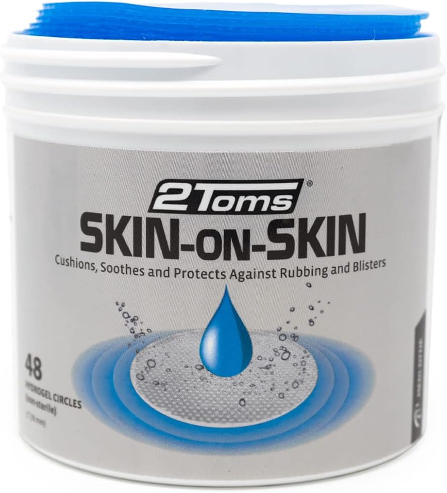 Amazon.com: 2Toms Skin-On-Skin Hydrogel Circles for Blisters, Chafing ...