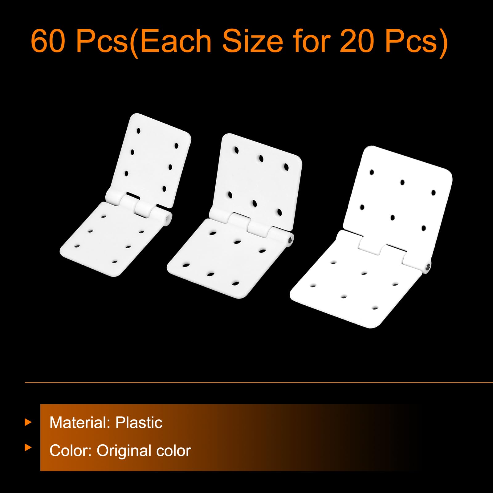 Pinned Control Surface Hinges 25PCS RC Airplane Nylon Hinges - 12x24mm ...