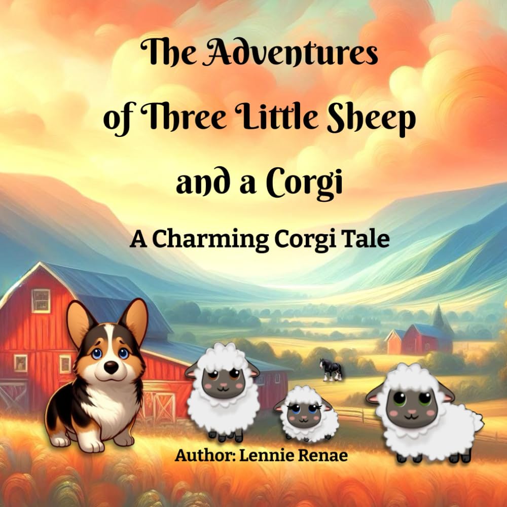 Amazon.com: The Adventures of Three Little Sheep and a Corgi: A ...