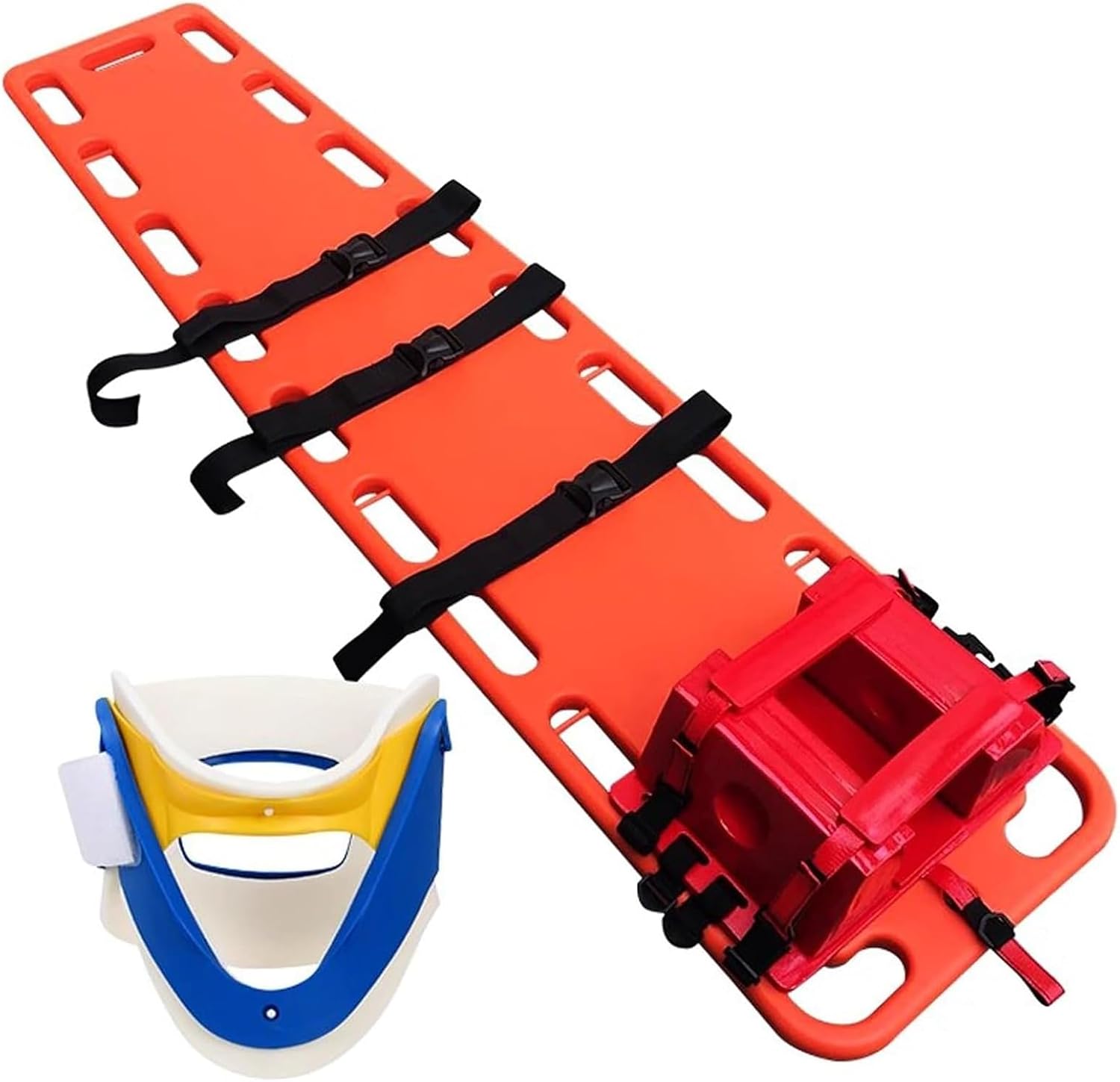 Amazon.com: Aquatic Spine Board Rescue Kit - 72”x17”x2” Portable ...