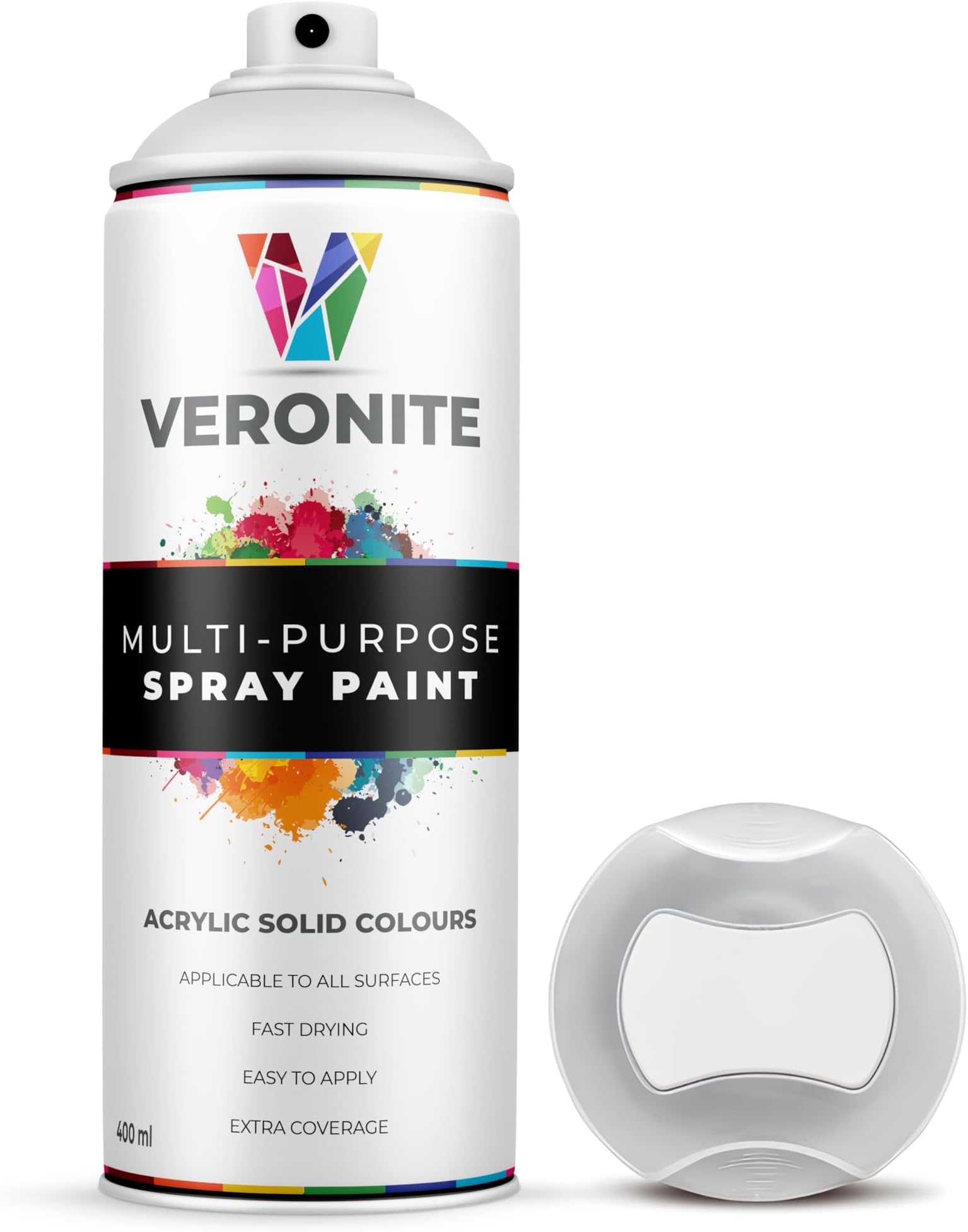 All Purpose White MATT 400ML - Professional Satin Finish Spray Wood ...