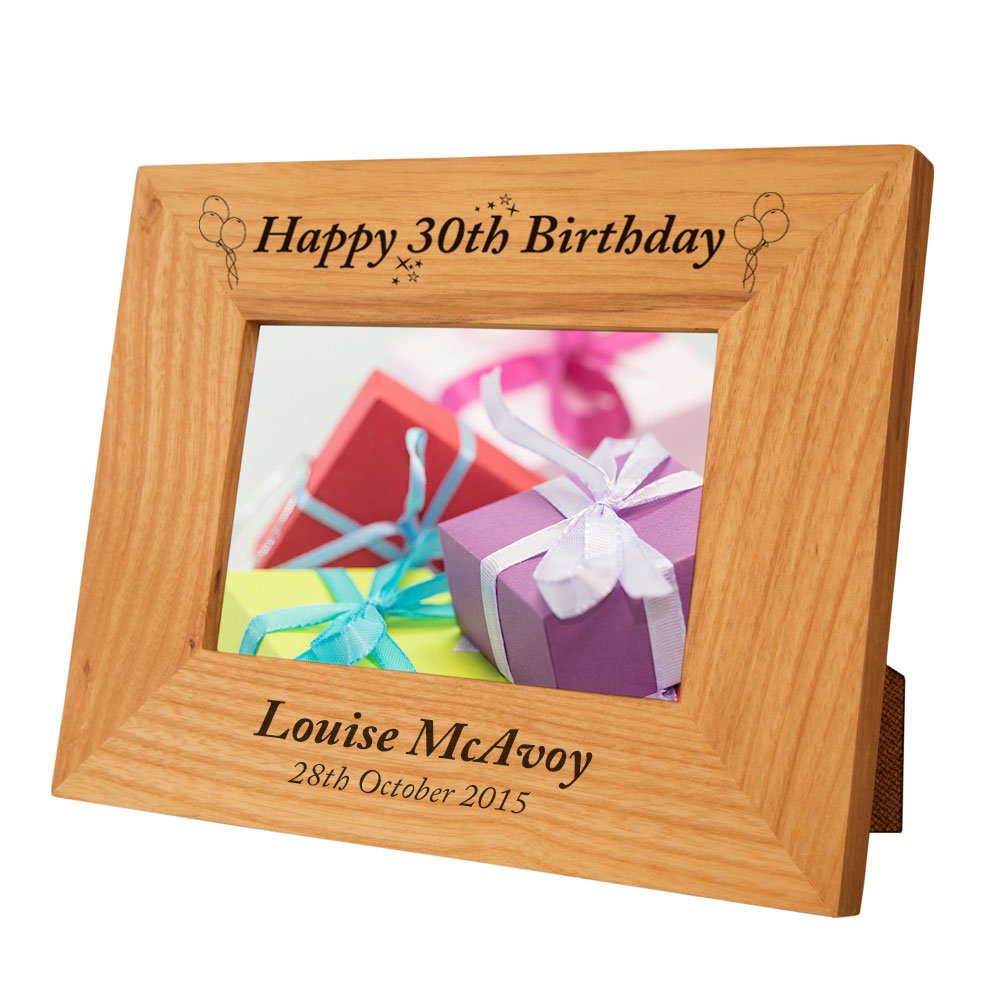 30th Birthday Picture Frame