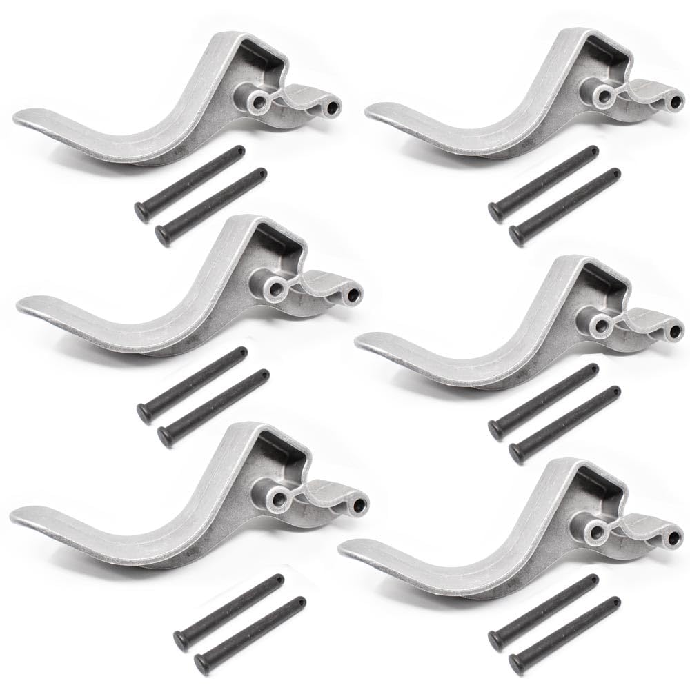 1705454 Cast Aluminum Tarp Stop Kit with Clevis Pins - 6 Tarp Stops ...