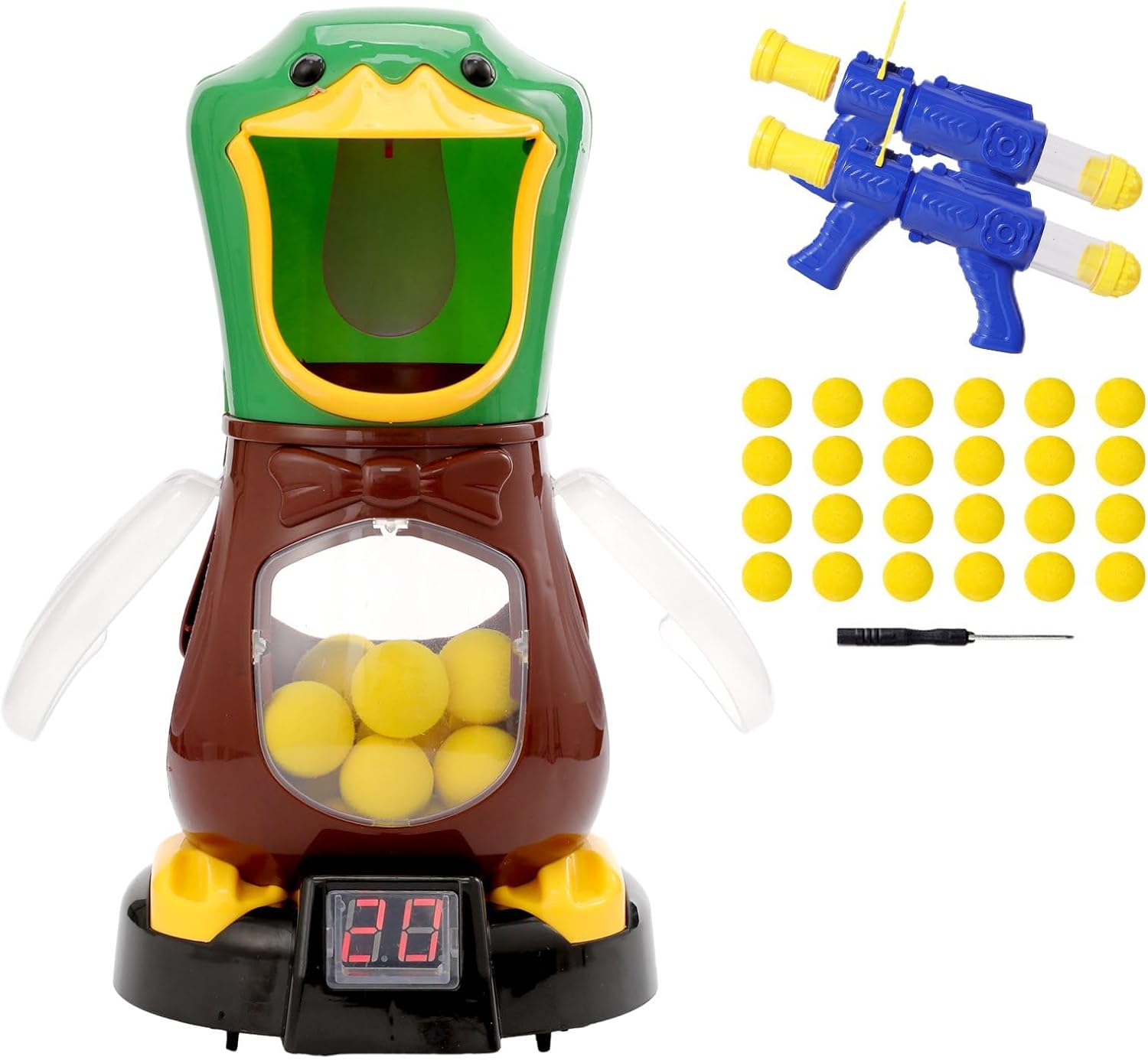 Dcbeduff Hungry Duck Shooting Game with Air Pump Gun, Shooting Toys ...