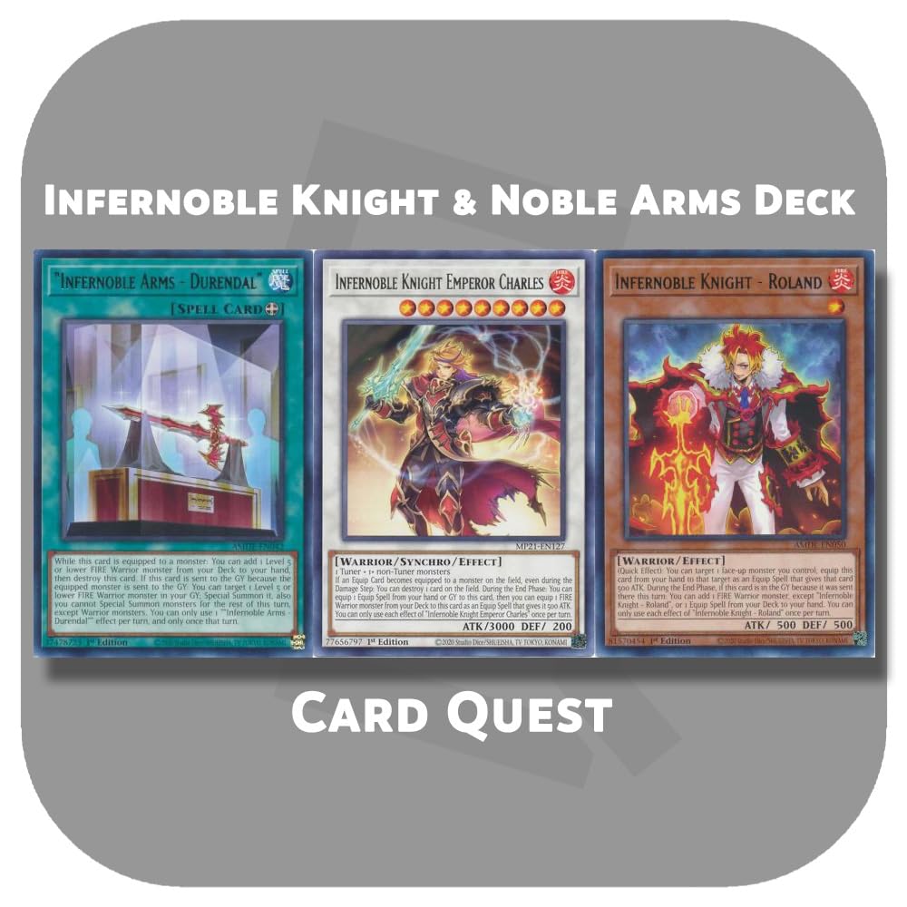 Amazon.com: Generic Complete Custom Deck for Yu-Gi-Oh! - Infernoble ...