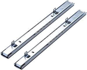 MIZCHO Drawer Runners1 Pair Drawer Slides Keyboard Shelf Adjustable ...