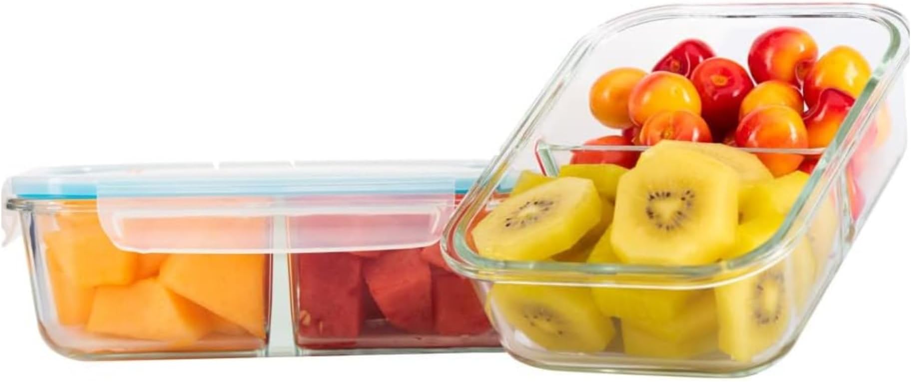 Amazon.com: Tenzo Glass Food Storage Containers with Bamboo Lids - Eco ...