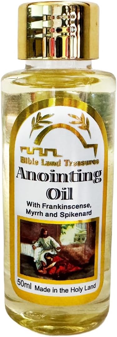Amazon.com: Bible Lands Treasure Anointing Oil 50ml/1.7fl.oz – Scented ...