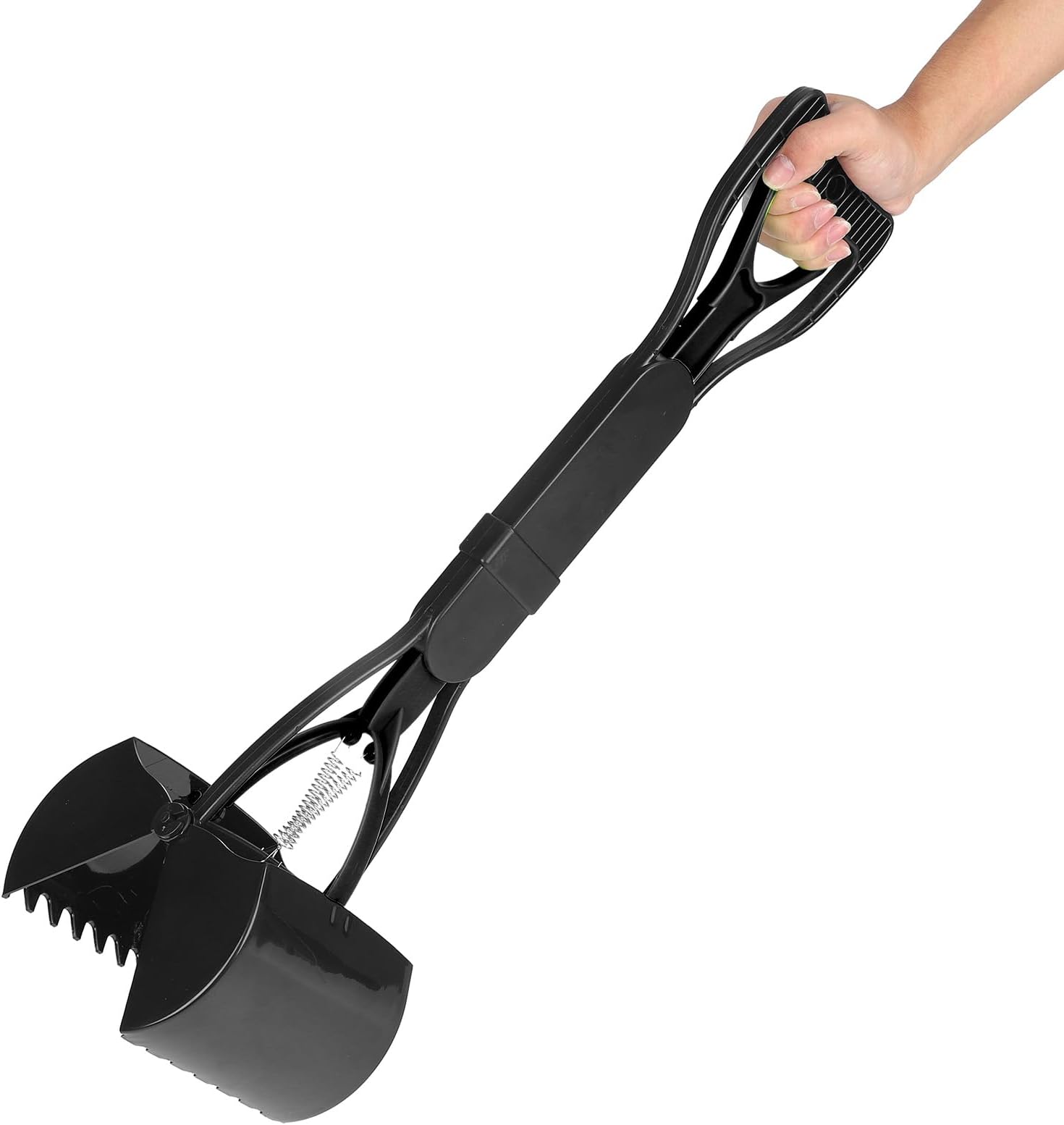 Amazon.com : 23.7inch Pet Pooper Scooper, Long Handle Jaw Poop Scoop ...