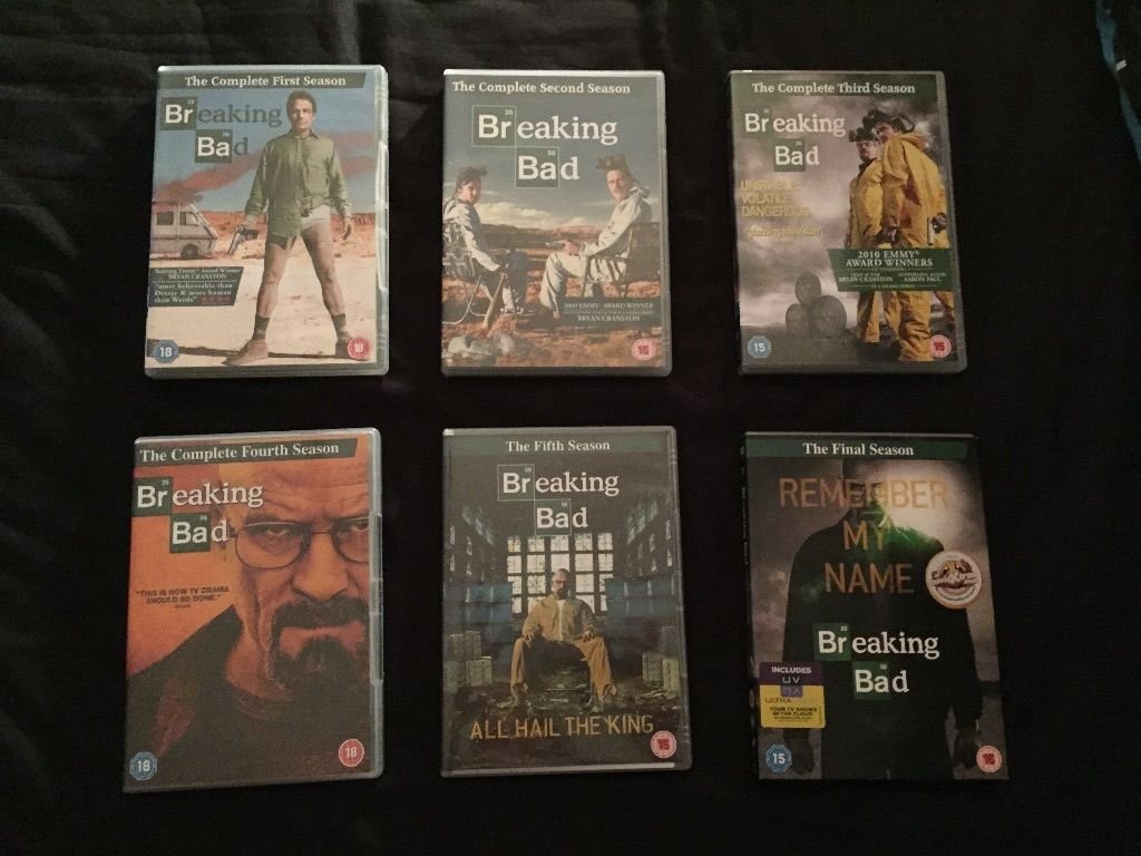 Breaking Bad the Complete Series 1-6 on DVD: Amazon.co.uk: DVD & Blu-ray