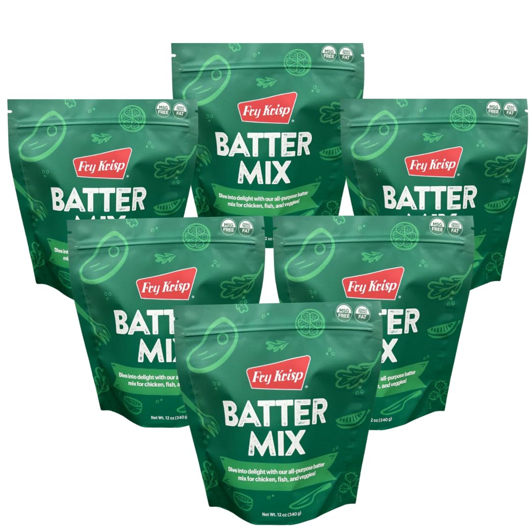 Amazon.com : All Natural Batter Mix (6 pouches 12oz each) : Grocery ...