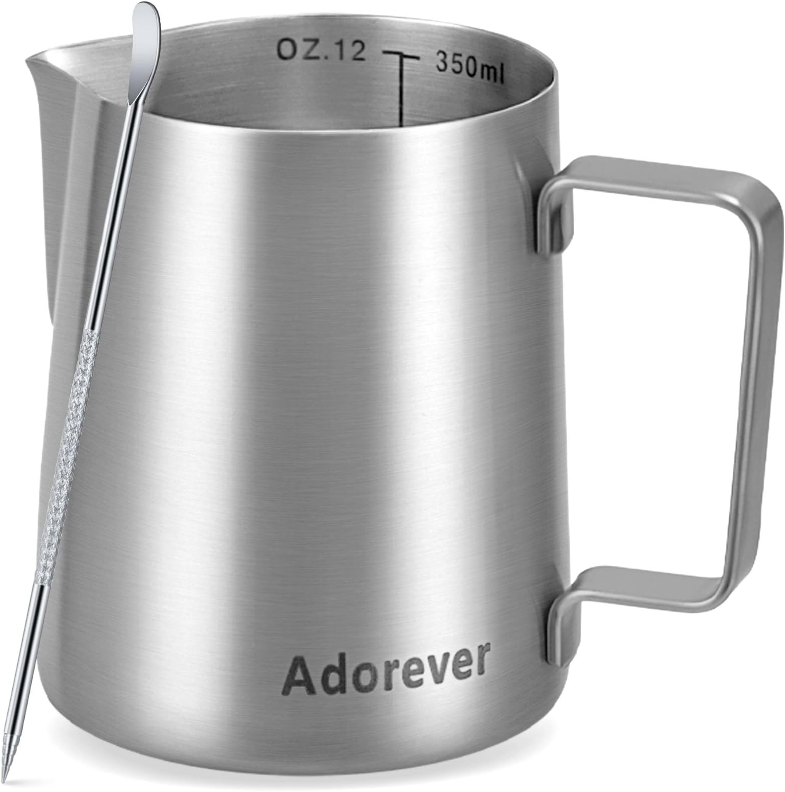Amazon.com: Apexstone 12 oz Espresso Steaming Pitcher, Coffee Milk ...