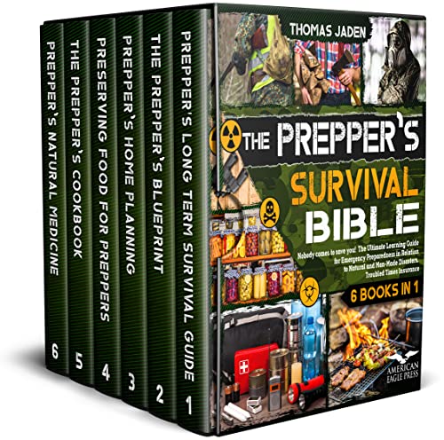 The Prepper's Survival Bible: 6 books in 1: Complete Guide to Doomsday ...