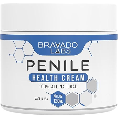 Amazon.com : Bravado Labs Premium Penile Health Cream - 100% Natural ...
