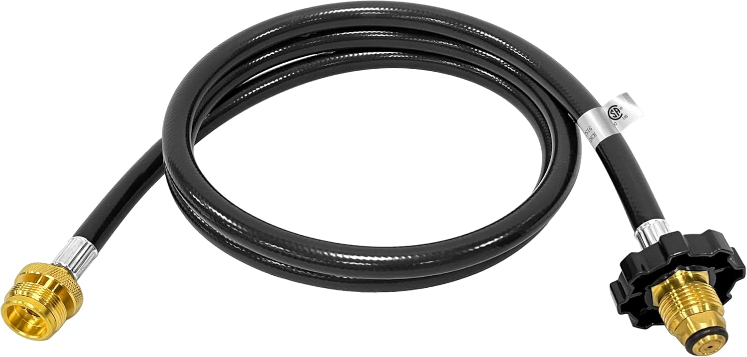 Amazon.com : 5FT POL to QCC Propane Adapter Hose 1lb to 20lb Converter ...