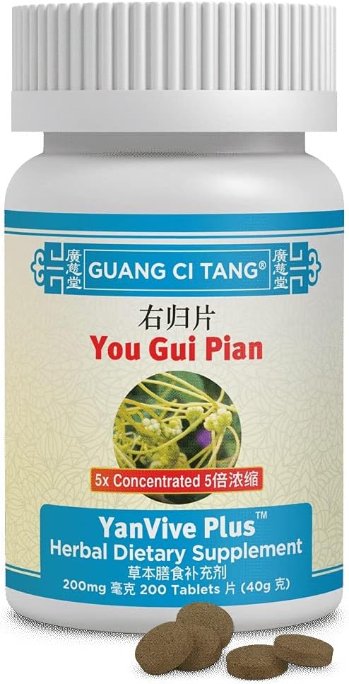 Amazon.com: Guang Ci Tang - You Gui Pian - YanVive Plus - 200 Tablets ...