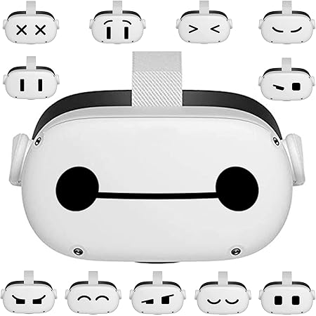Amazon.com: VR Stickers 12 Pcs, Headset Sticker, Baymax for Oculus ...