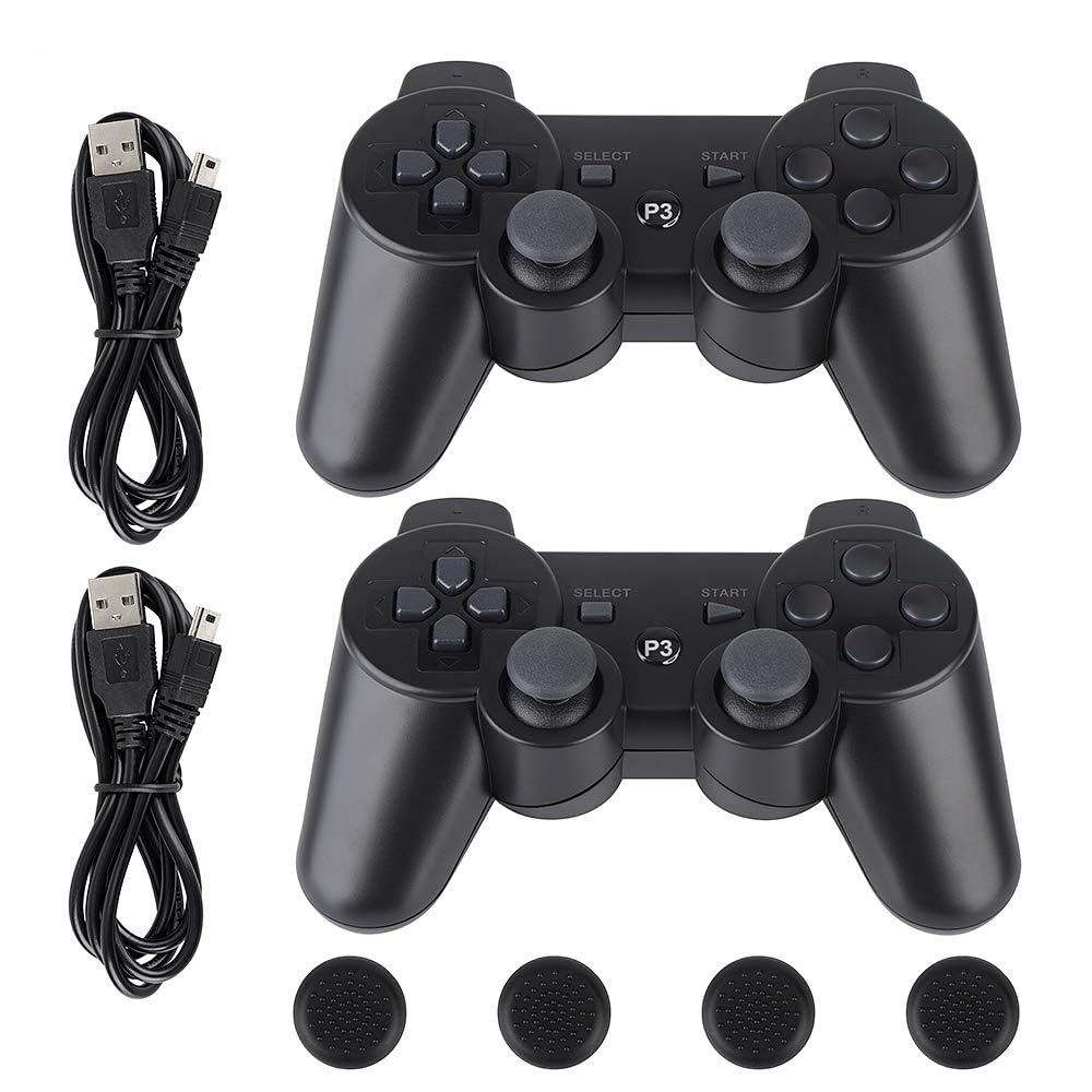PS3 Controller-Six Axis Retropie Controller Support Wireless Bluetooth ...